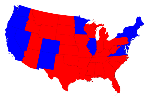 A Cartographic Analysis of the 2016 U.S. Presidential Election | xraydelta